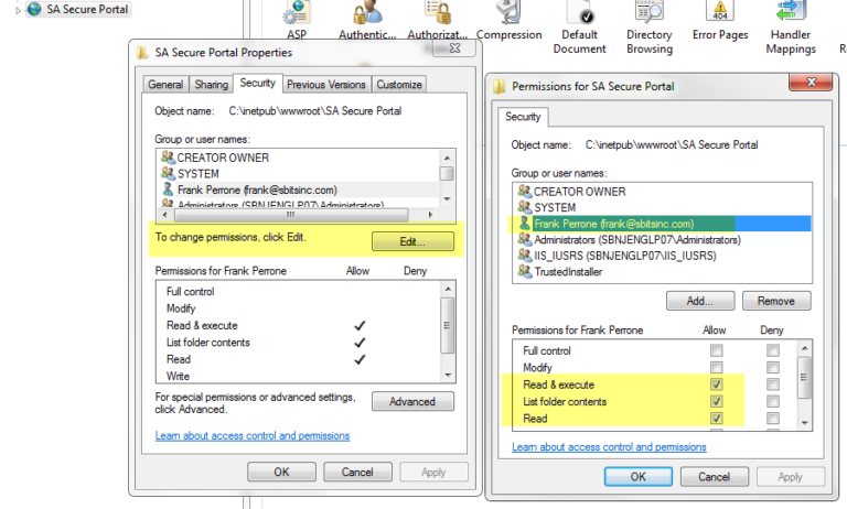 How To Secure Iis Site Add And Enable Windows Authentication